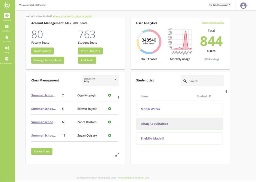 Institutional Accounts - Redefining Clinical Training | CyberPatient